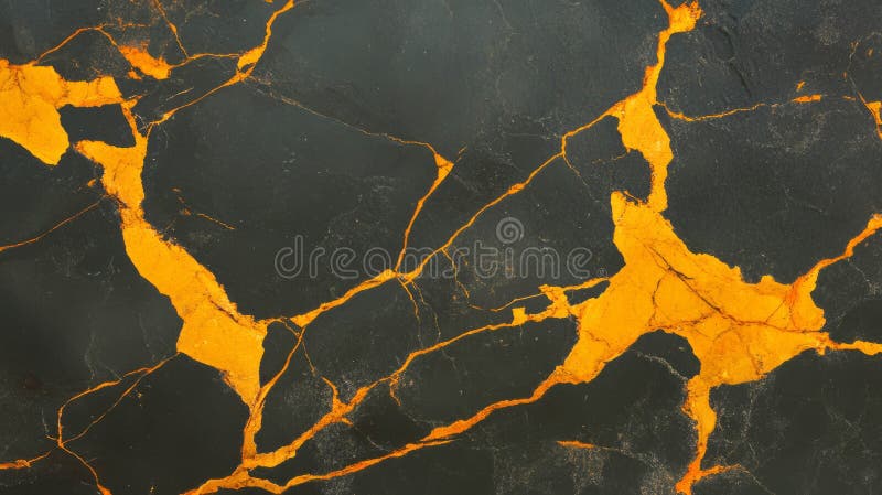 Cracked Limestone Texture with Vibrant Yellow Tints for Artistic Design ...