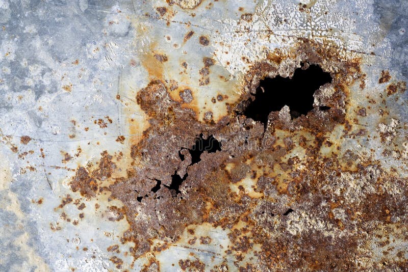 Cracked metal. stock photo. Image of demolished, cold - 4919830