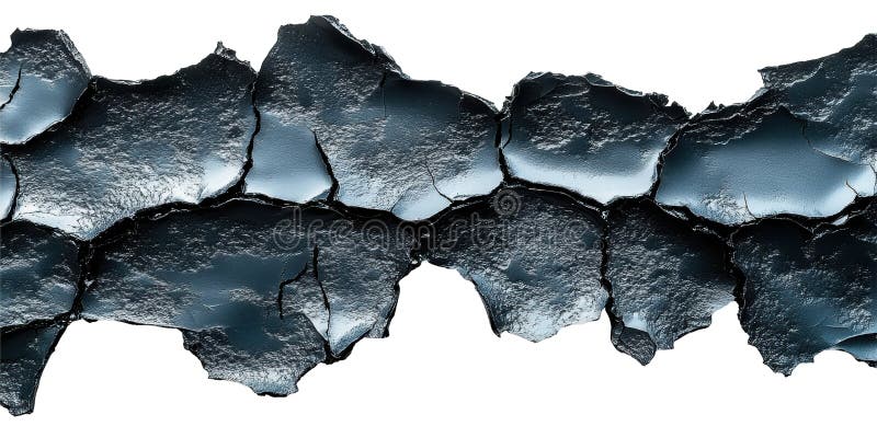 Cracked Metallic Surface Texture. Industrial Design and Material ...