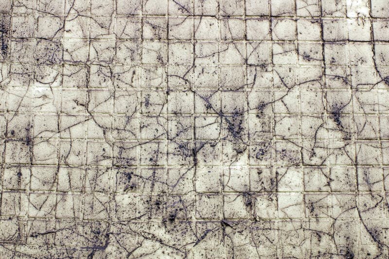Cracked mosaic tile stock image. Image of close, texture - 4571647