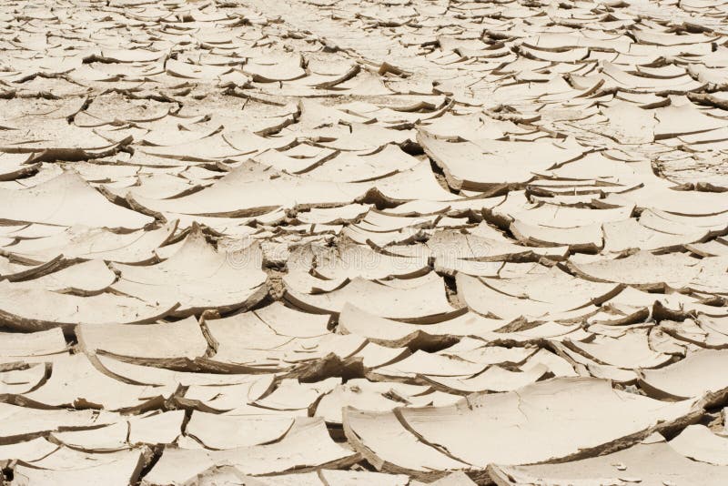Cracked Mud Ground in Desert, Abstract Texture Stock Image - Image of ...