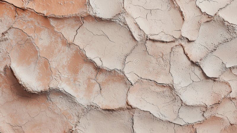 Cracked Mud Texture with Abstract Pattern, Dry and Rough Surface in ...
