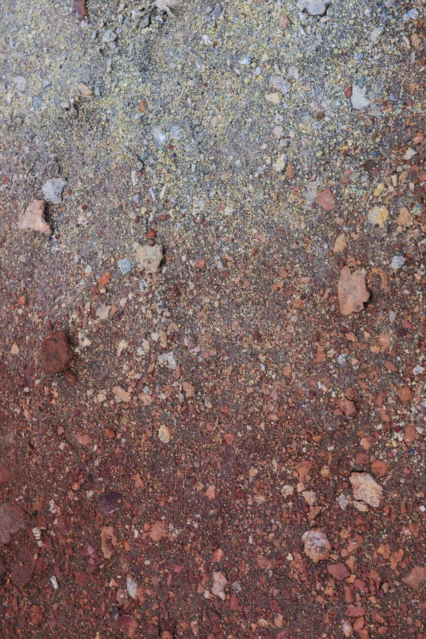 Cracked Mud Texture from Geothermal Gas on the Ground Stock Photo ...