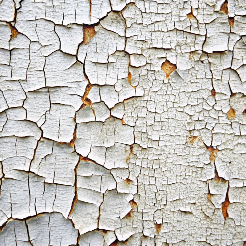 Cracked Old White Paint Texture for Vintage and Aged Design Effects ...