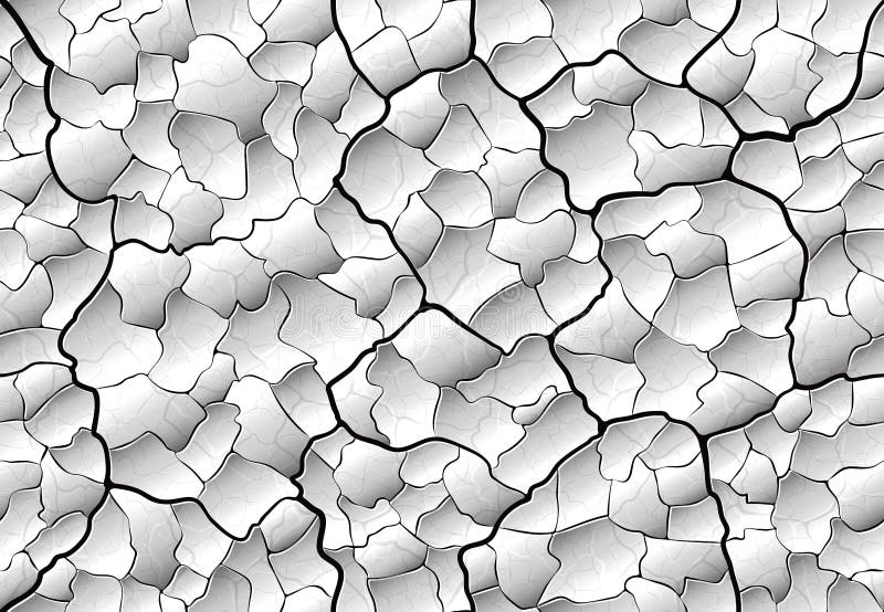 Cracked Paint Seamless Pattern Stock Vector - Illustration of complex ...