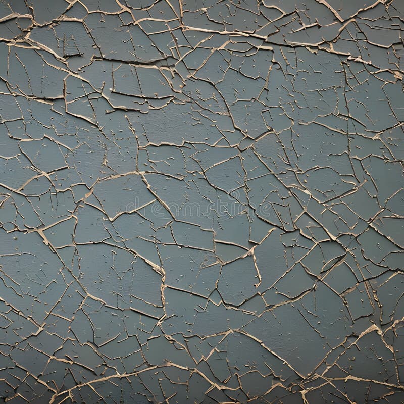 466 Cracked Paint: a Textured and Weathered Background Featuring ...