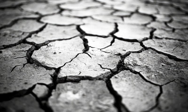 Cracked and Parched Earth, Rough and Uneven Surface Stock Photo - Image ...