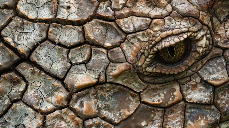 Cracked Pattern in this Image the Scaly Skin Appears Dry and Cracked ...