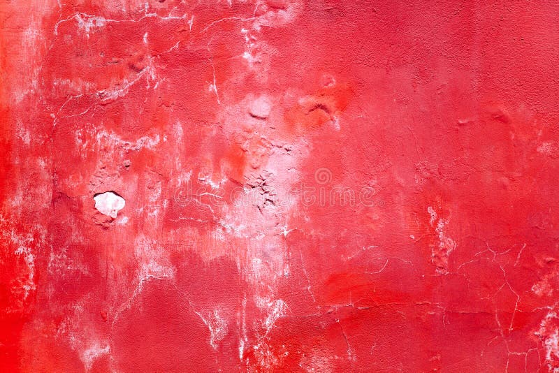 Cracked red wall stock photo. Image of architecture, plaster - 53499488