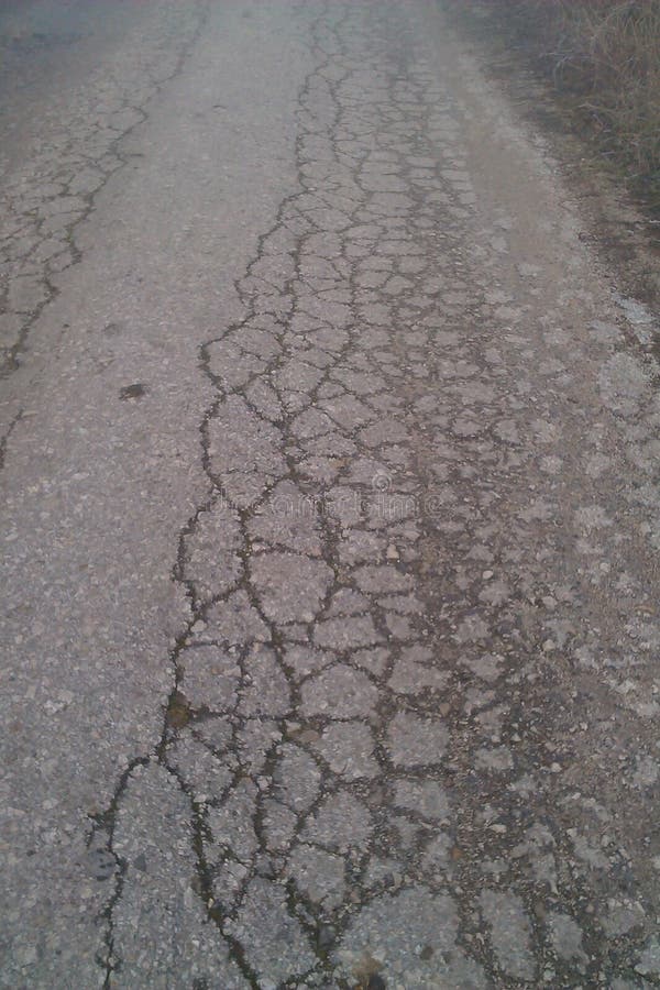 Cracked road stock image. Image of cracks, shows, road - 48280923