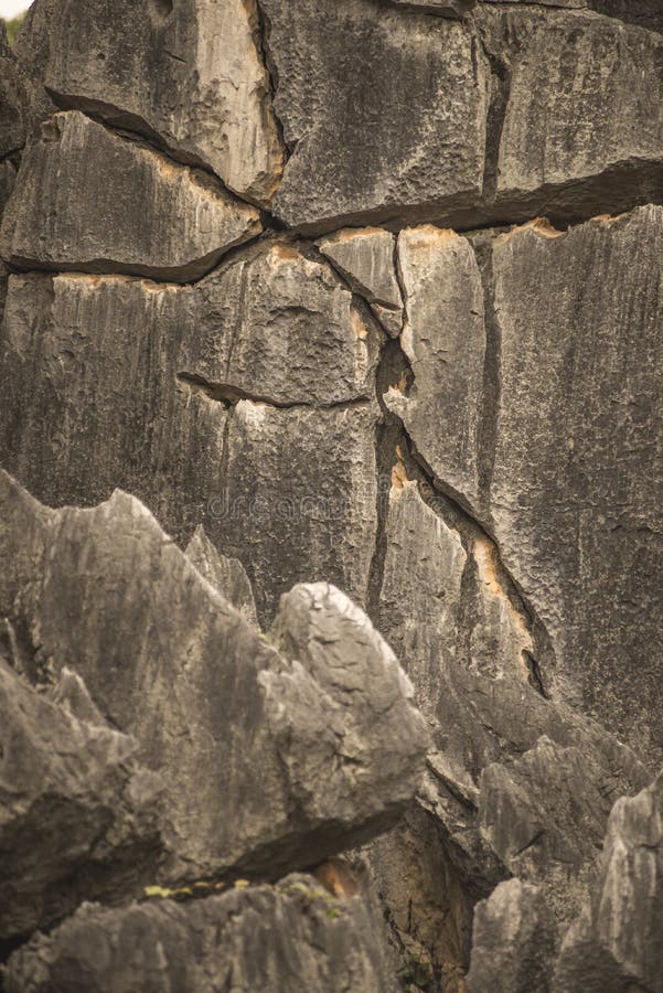 Cracked rock stock image. Image of rock, composite, cracked - 88117407