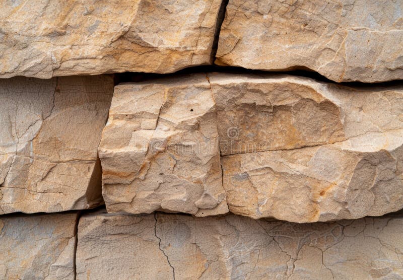 Cracked Rock Surface Texture Stock Illustration - Illustration of ...