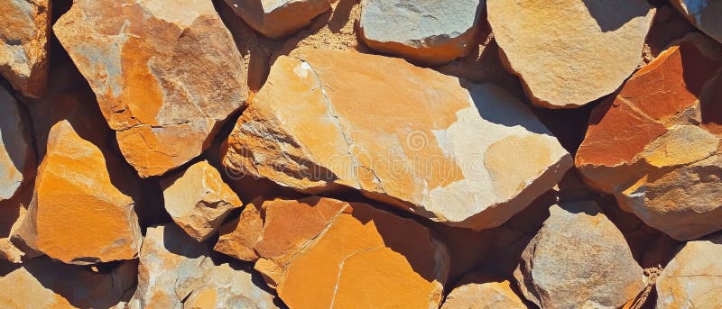 Cracked Rocks with Irregular Patterns Showcasing Varied Earthy Colors ...