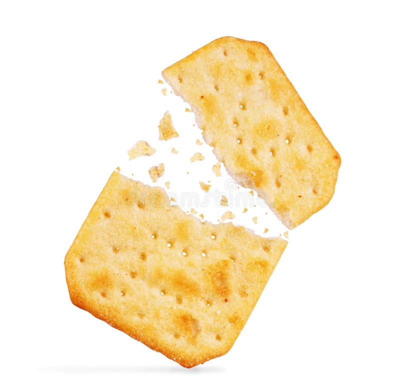 A Cracked Salty Cracked Isolated on White Stock Photo - Image of ...
