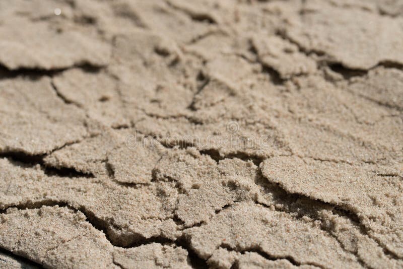 Cracked Sand Background Texture Stock Image - Image of field ...