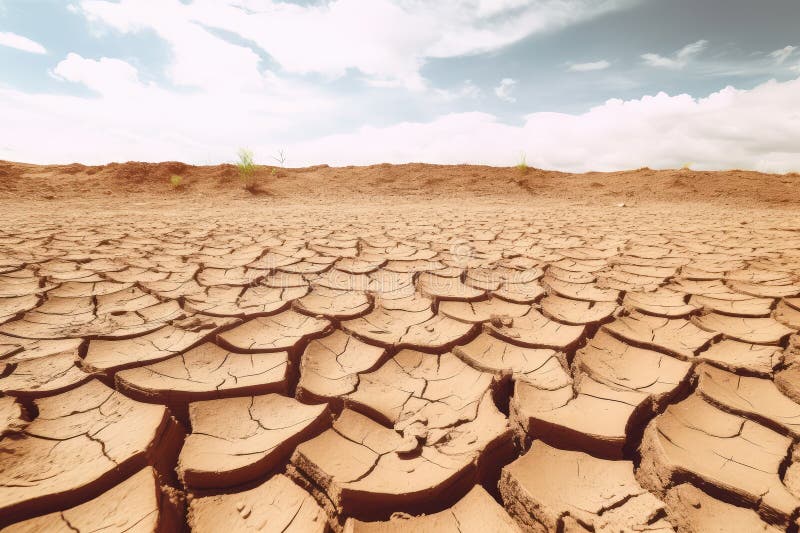Cracked Mud Sand Texture in a Desert Flood Plain Background Wallpaper ...