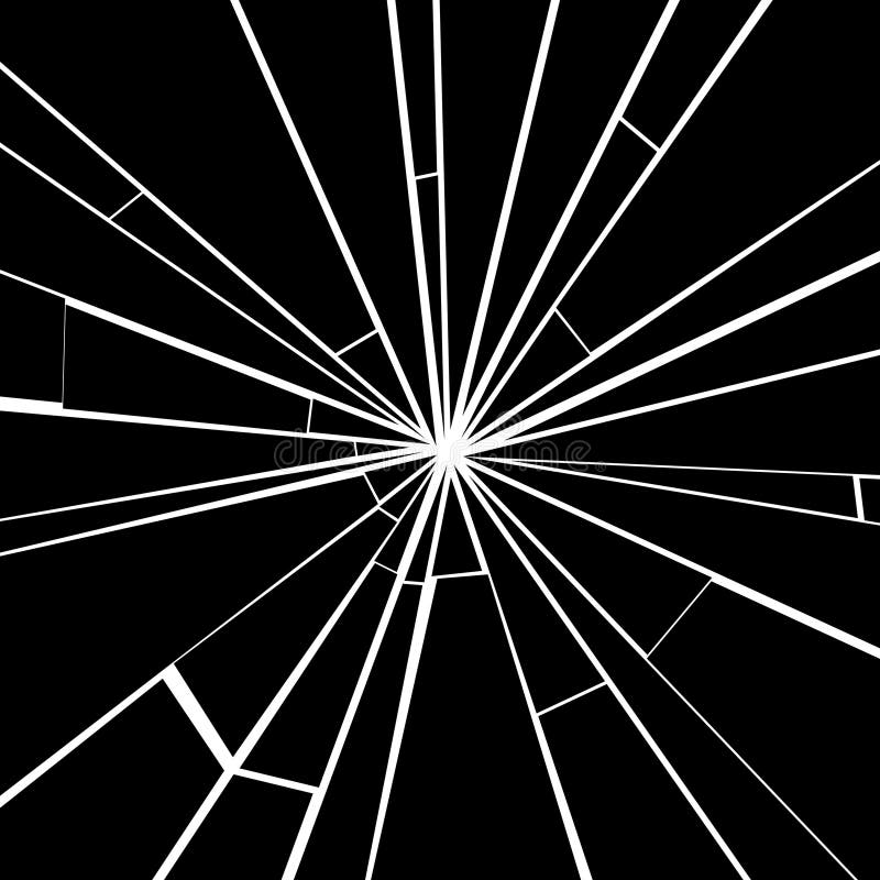 Cracked Shattered Glass Overlay Vector Graphics Stock Vector ...
