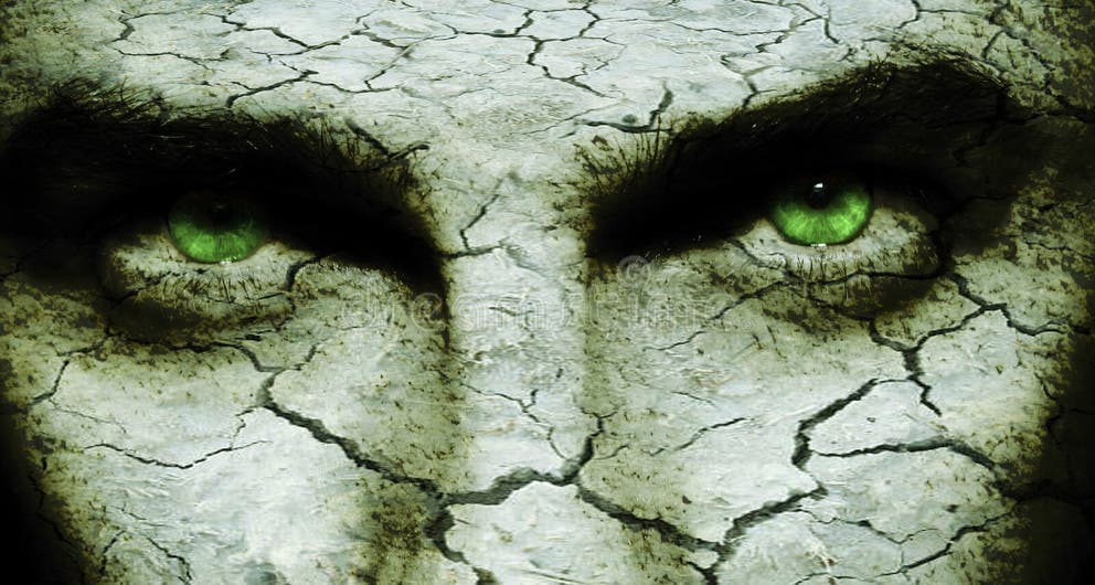 Cracked skin stock photo. Image of dried, evil, close - 4282246