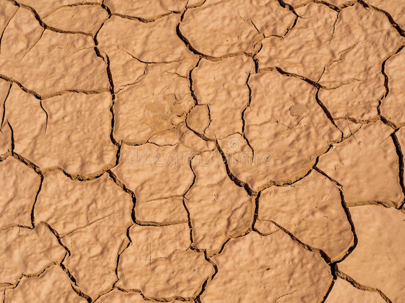 Cracked Soil Background. Dry Mud Cracks Texture Stock Image - Image of ...