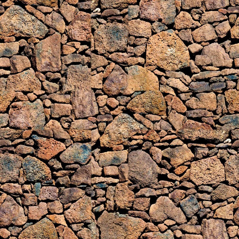 Cracked Stone Wall in Arid Climate with Rough Textured Rock Stock ...
