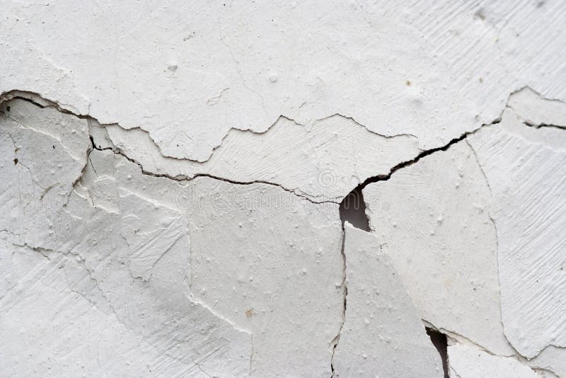 Cracked Stucco - Grunge Background Stock Photo - Image of plaster ...