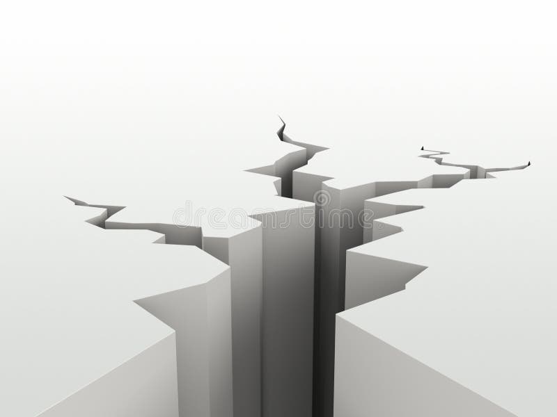 Cracked surface stock illustration. Illustration of crevice - 8948609