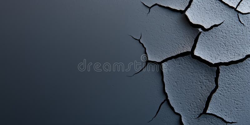 Cracked Surface Transitioning from Smooth Texture Background ...