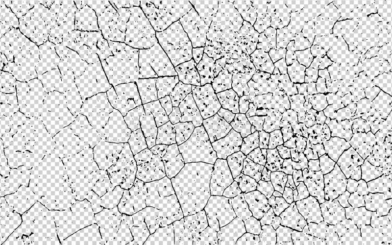 Cracked Texture Background, Abstract Grungy Texture Vector Distress for ...