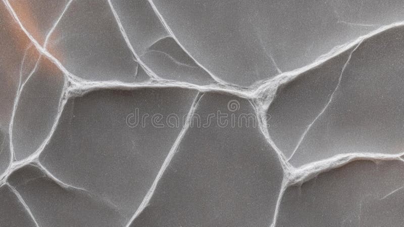 Cracked Tiles Pattern in Black and White with Geometric Shale Rock ...