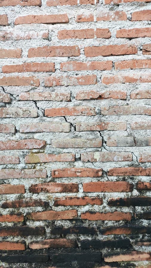 Cracked wall potrait stock photo. Image of roof, rock - 271498774