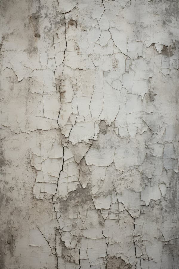 Cracked Wall Showing Signs of Deterioration Stock Illustration ...