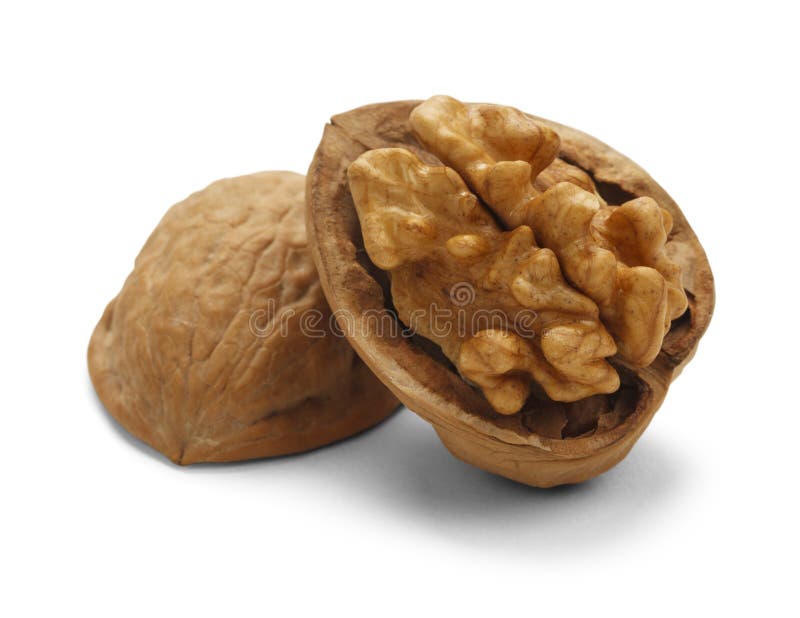 Cracked Walnut stock photo. Image of objects, uncracked - 38421236