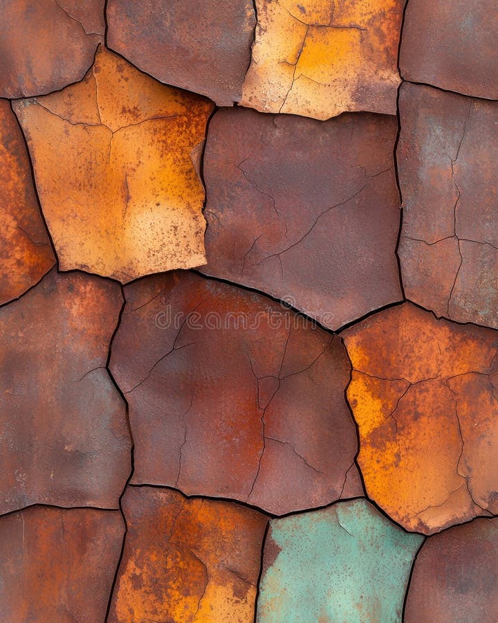 Cracked and Weathered Stone Surface Stock Illustration - Illustration ...