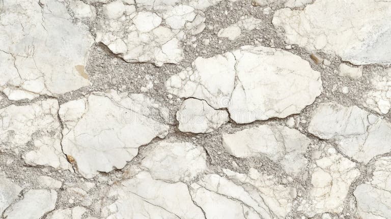 Cracked White Marble Stone Texture Background Stock Illustration ...