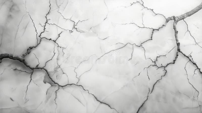 Cracked White Marble Texture Background Stock Illustration ...