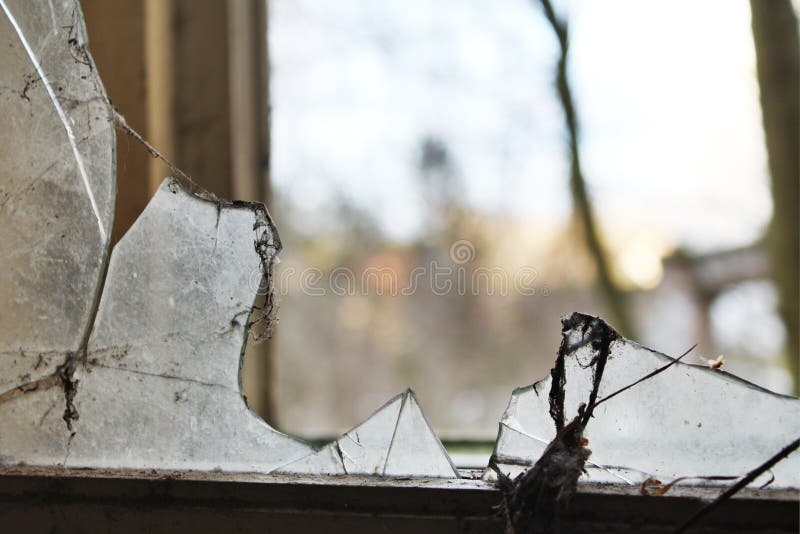 Cracked window stock image. Image of sharp, shattered - 79630449