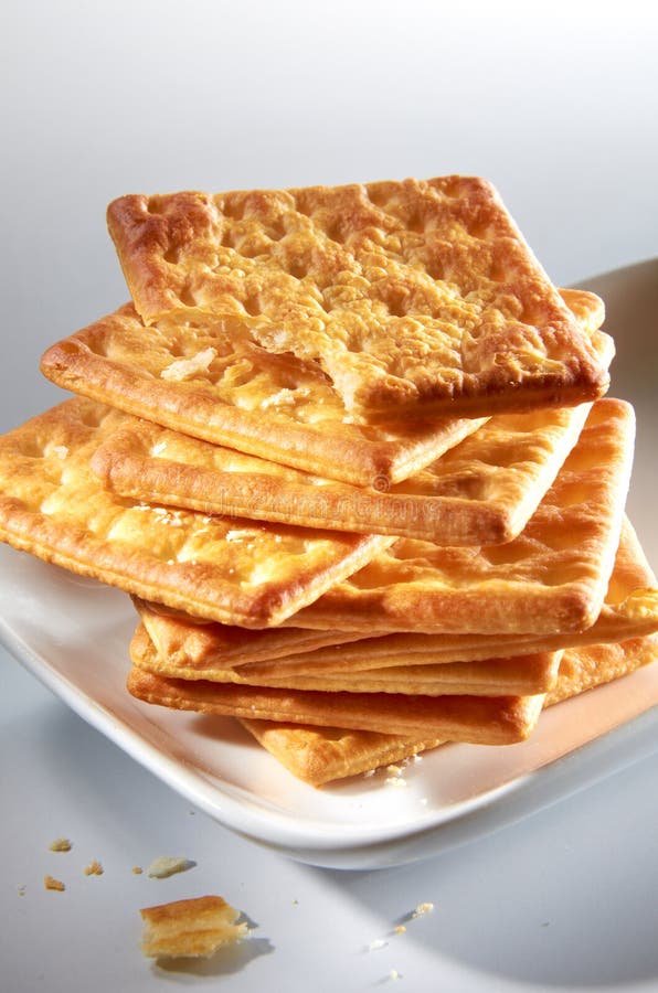 Cracker Biscuit stock image. Image of nutrition, salted - 23036731