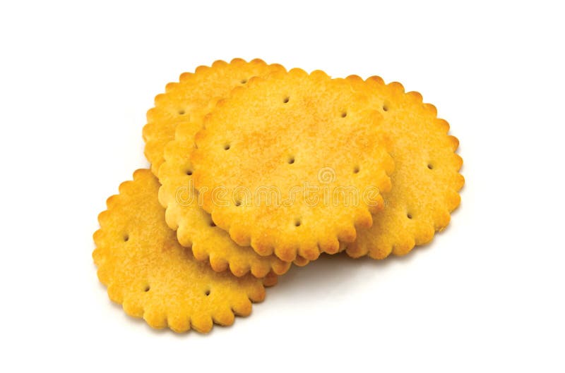 Runde Cracker stockbild. Bild von fett, biskuit, studio - 57169163