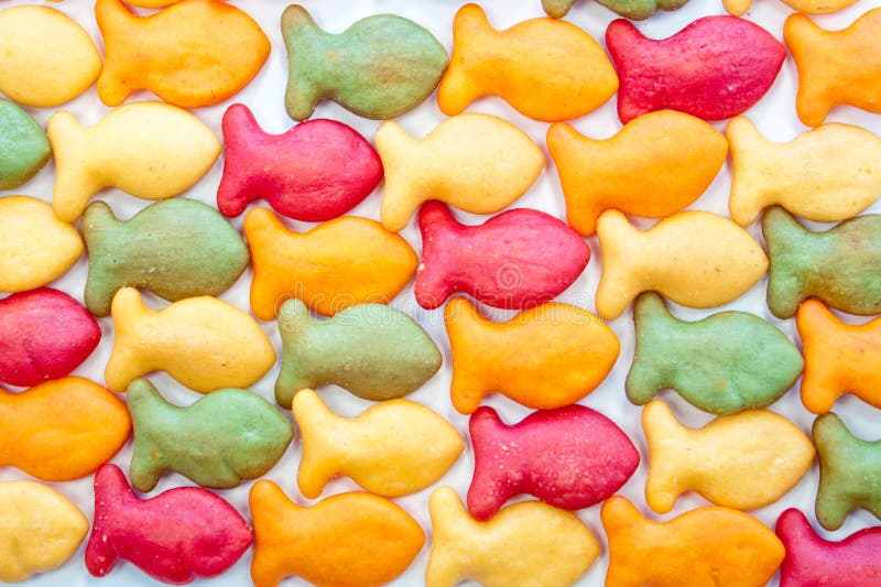 Purple Goldfish Crackers