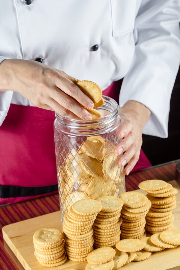 Crackers stock image. Image of delicious, chef, shape - 65272025
