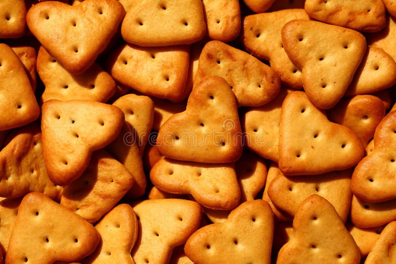 Crackers stock photo. Image of snack, love, sunlight - 54951786