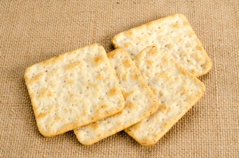 Crackers stock image. Image of crackers, wheat, salted - 45941121