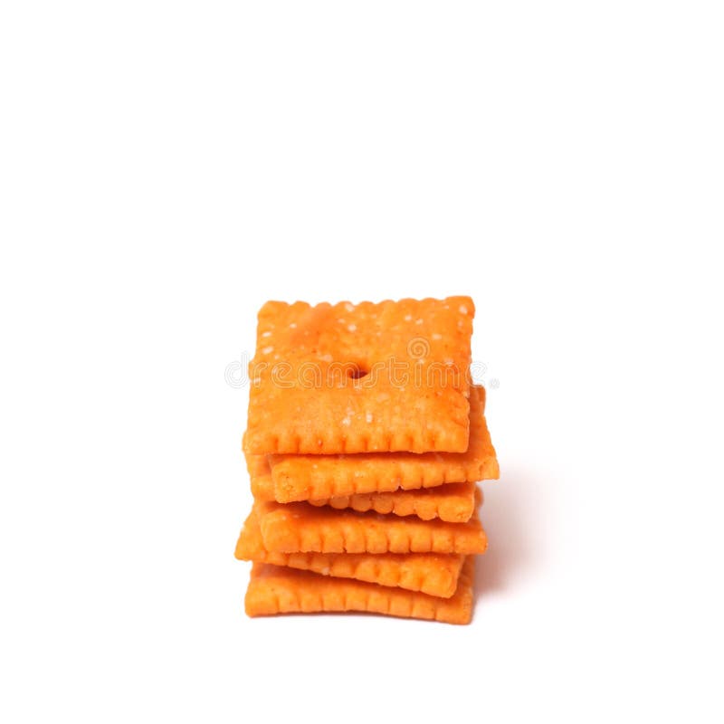 Crackers stock photo. Image of square, tower, white, carbohydrate ...