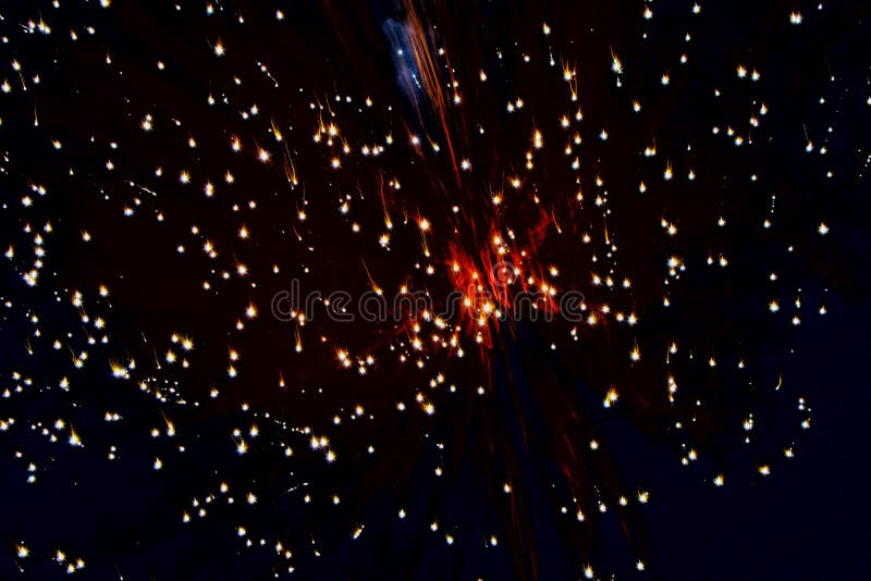Crackers light on sky stock image. Image of pattern - 202015389