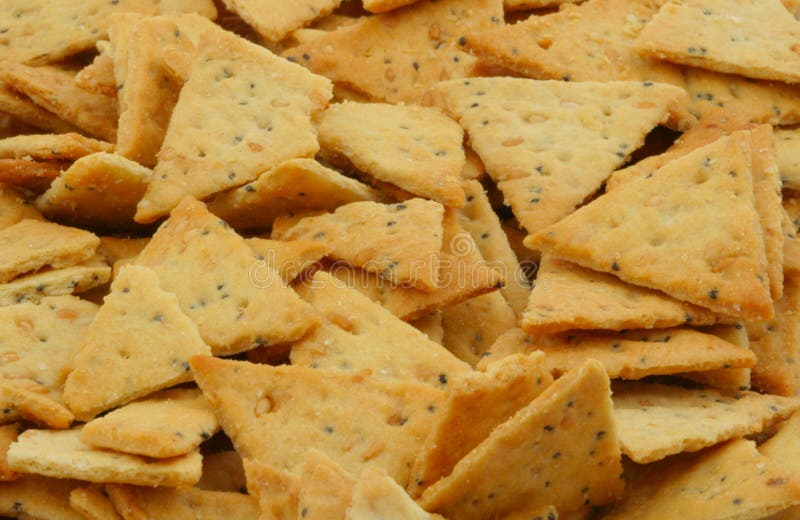 Crackers macro stock image. Image of details, brown, crunch - 1342571