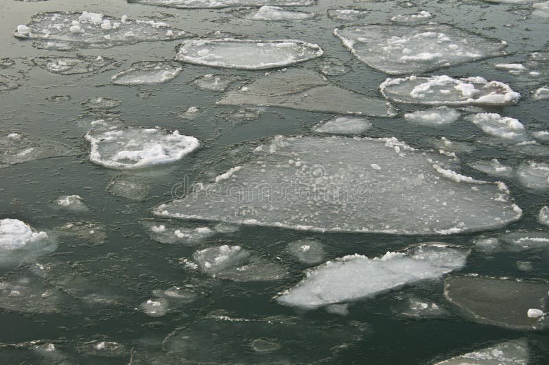 Cracking ice stock photo. Image of break, christmas, melting - 12648388