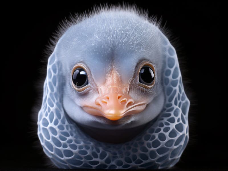 Cracking Opal Scaled Duck Egg, Egg Shaped Cute Opal Stock Illustration ...