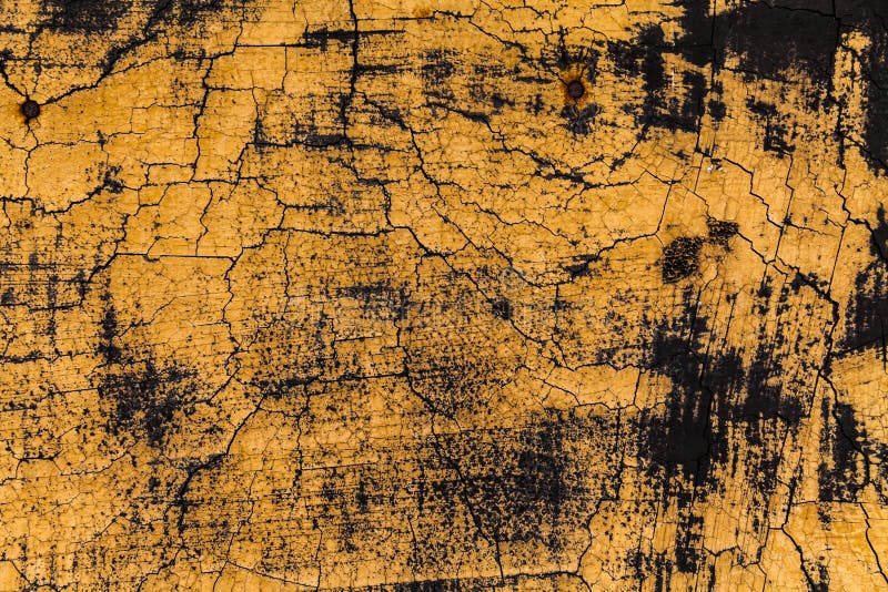 Cracking And Peeling Paint Due To Rising Damp Stock Image - Image of ...