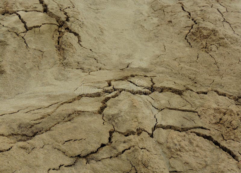 Cracking Sand Soil Top View Stock Photo Stock Photo - Image of climate ...