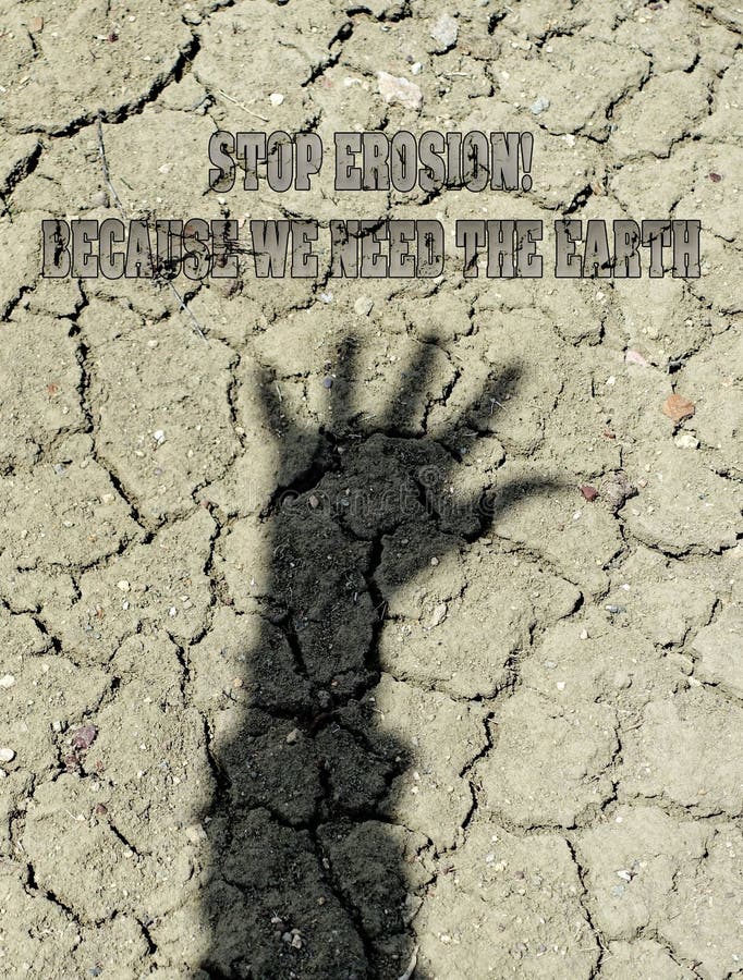 Cracking and Splitting of Soils Due To Thirst-soil Erosion and Drought ...